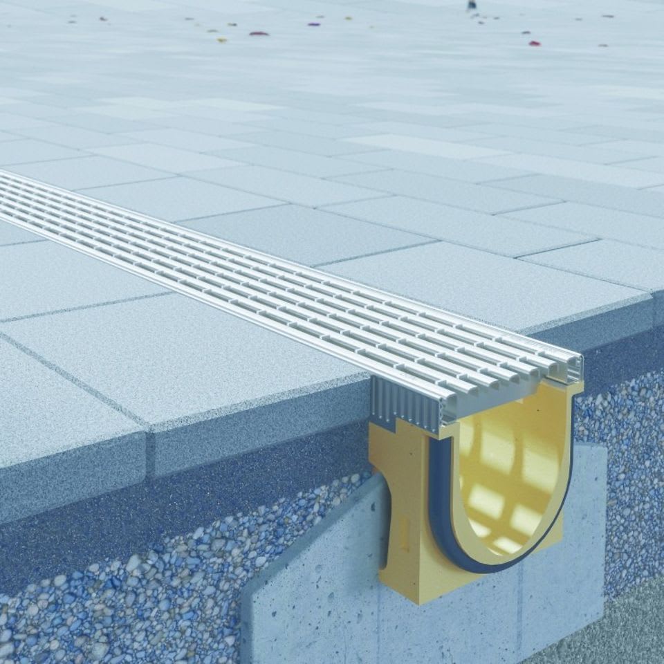 ACO DRAIN® Multiline lijnafwatering met Sealin technologie