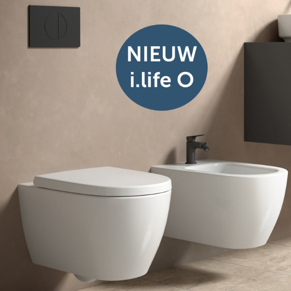 Ideal Standard i.life O met vortex spoeling